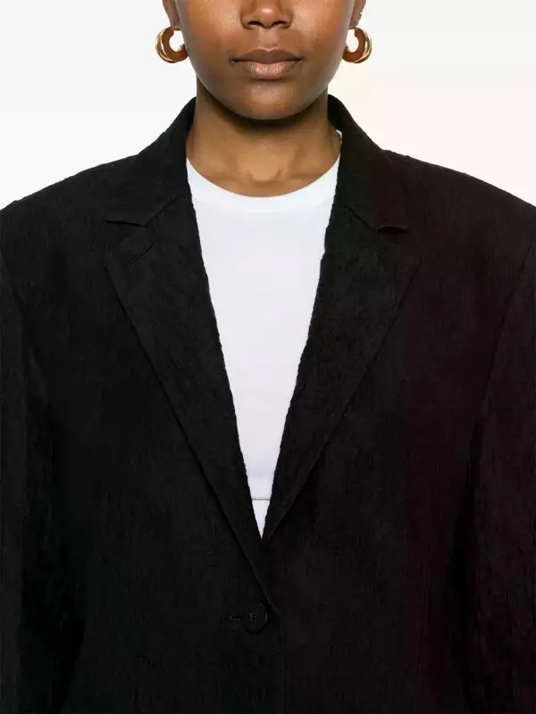 Harris Wharf London Crinkled Finish Blazer