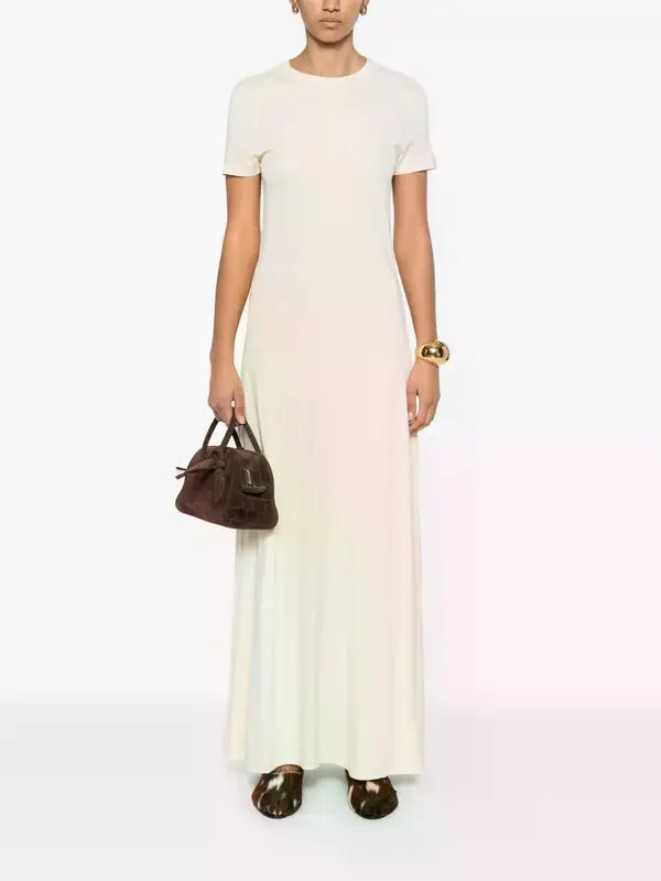 TOTEME Jersey Maxi Dress - Neutrals