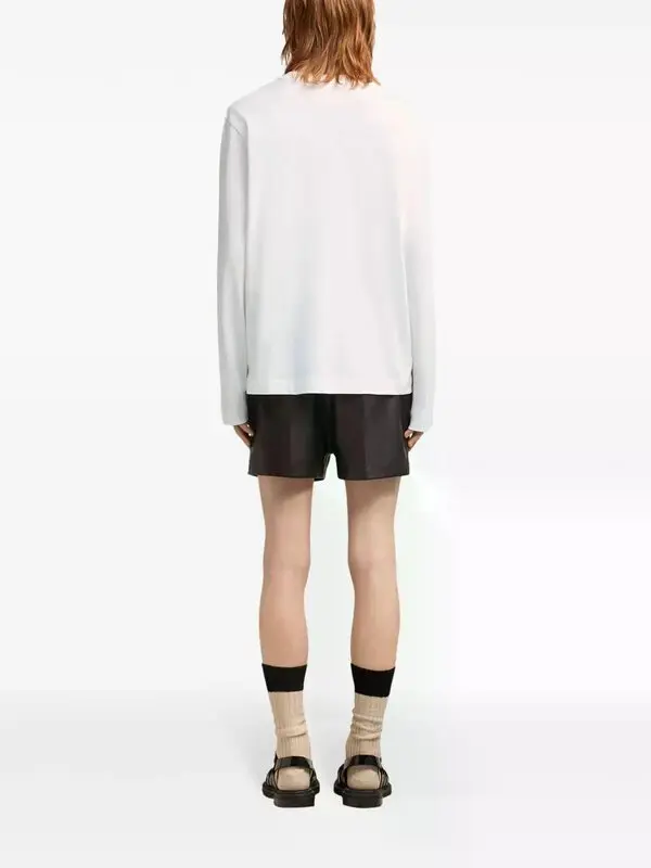 AMI Paris De Coeur Long-sleeve T-shirt - White