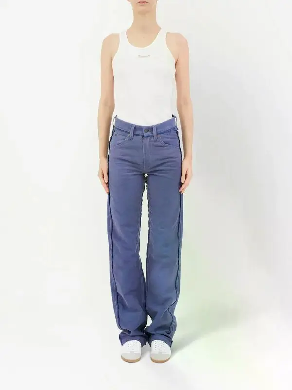 MAISON MARGIELA Distressed Straight-leg Jeans