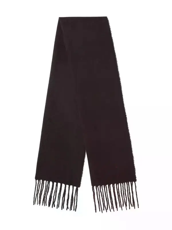 Destin Fringed Scarf - Brown