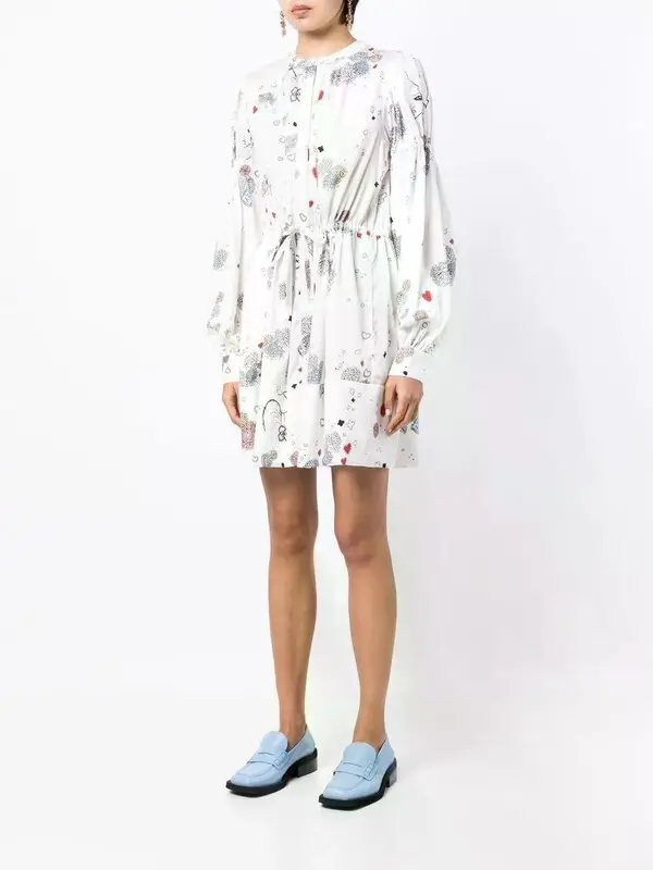 MACGRAW In Cahoots Printed Mini Dress