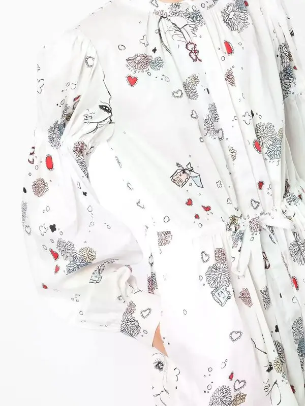 MACGRAW In Cahoots Printed Mini Dress
