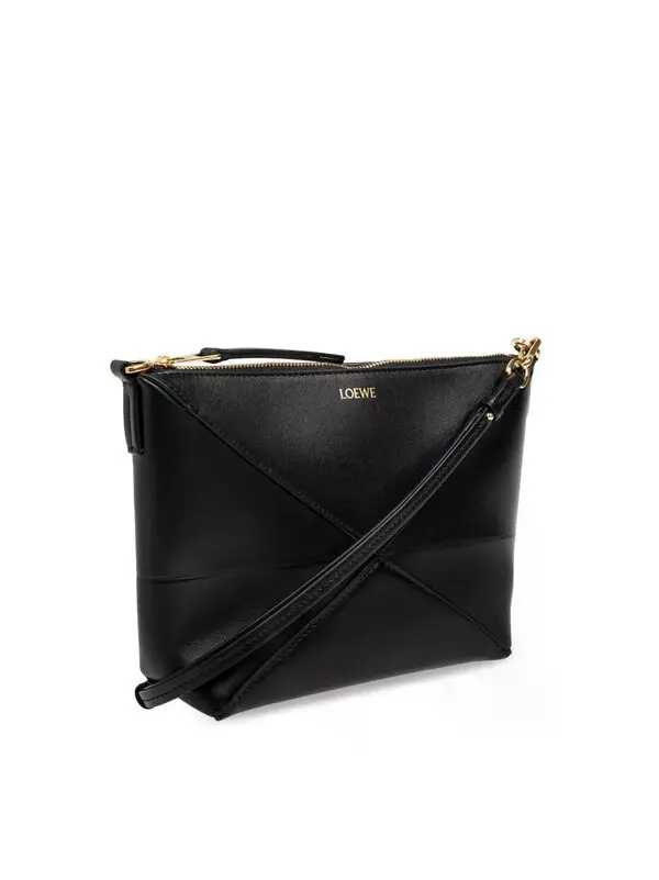 Loewe Puzzle Shoulder Bag - Black