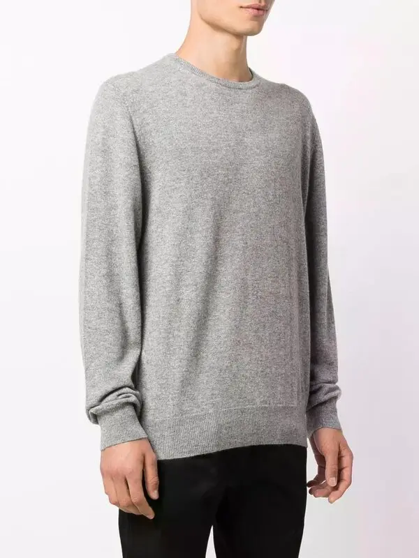 ALLUDE Fine-knit Cashmere Jumper - Grey