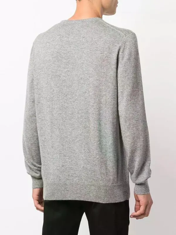 ALLUDE Fine-knit Cashmere Jumper - Grey