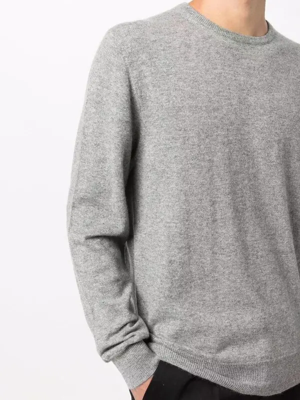 ALLUDE Fine-knit Cashmere Jumper - Grey