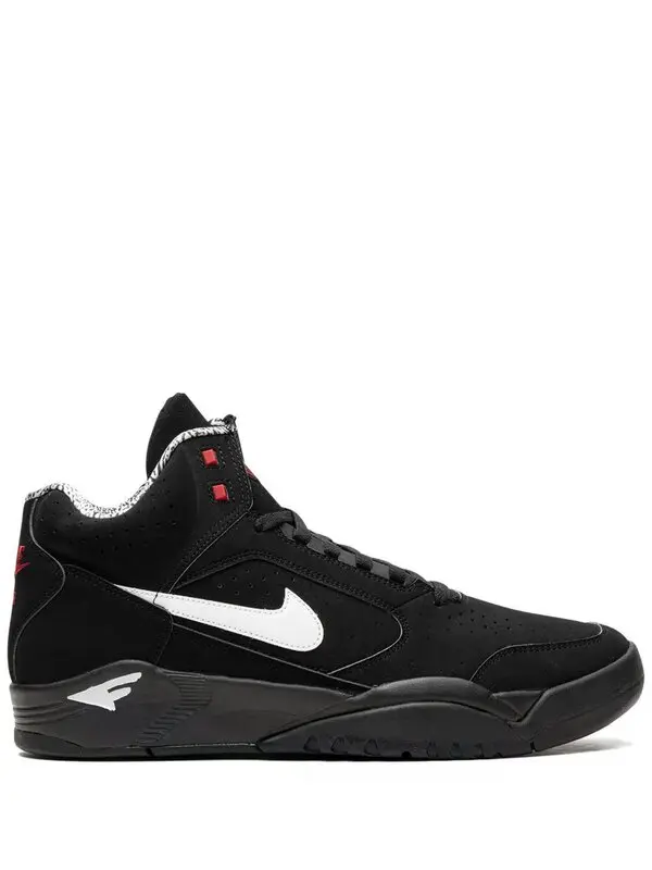 Nike Air Flight Lite Mid Sneakers - Black