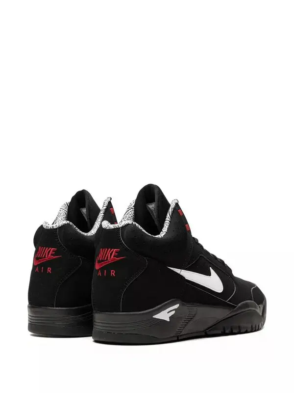 Nike Air Flight Lite Mid Sneakers - Black