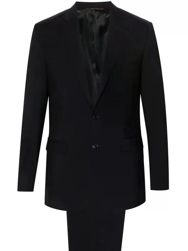 Canali Single-breasted Suit - Blue