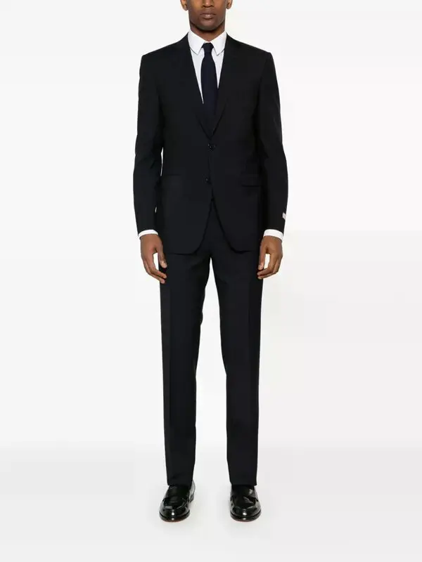 Canali Single-breasted Suit - Blue
