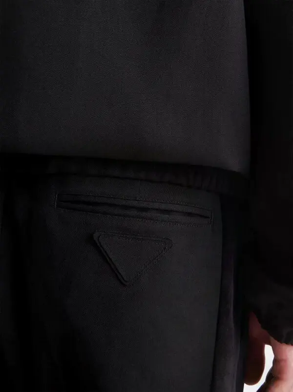 Prada Wool Tailored Trousers