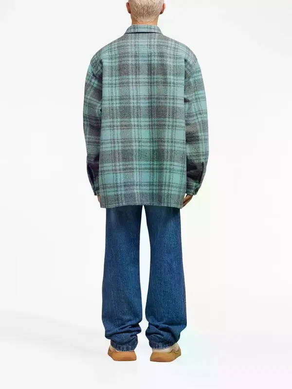 AMI Paris Maxi Checked Overshirt