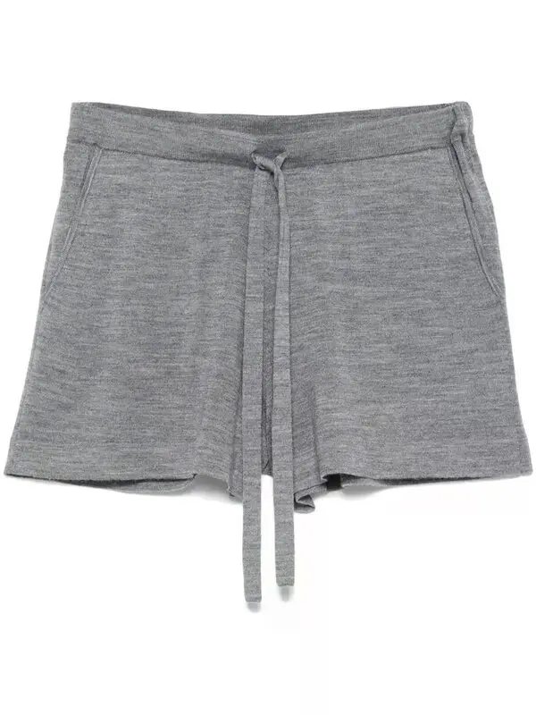 P.a.r.o.s.h Fine-knit Shorts - Grey