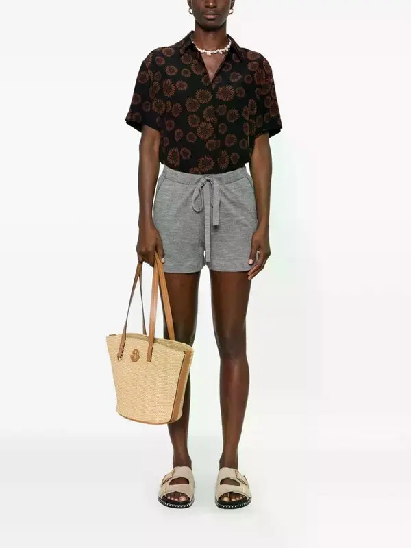 P.a.r.o.s.h Fine-knit Shorts - Grey