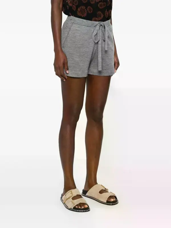 P.a.r.o.s.h Fine-knit Shorts - Grey