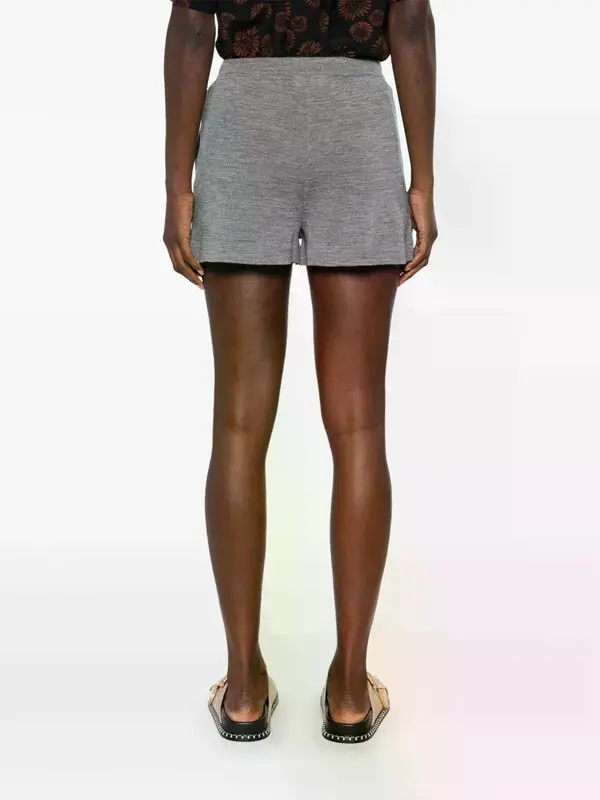 P.a.r.o.s.h Fine-knit Shorts - Grey