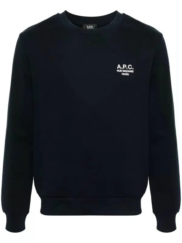 A.p.c. Embroidered-logo Sweatshirt