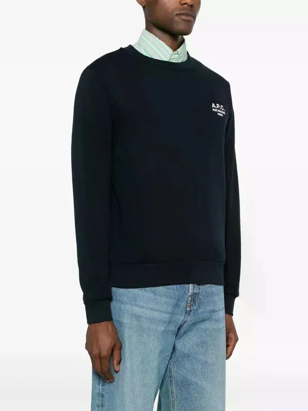 A.p.c. Embroidered-logo Sweatshirt