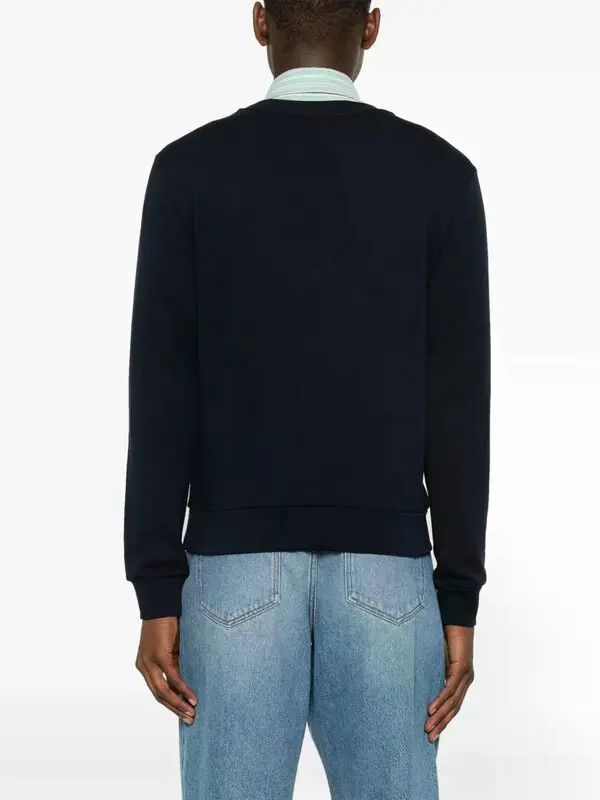 A.p.c. Embroidered-logo Sweatshirt