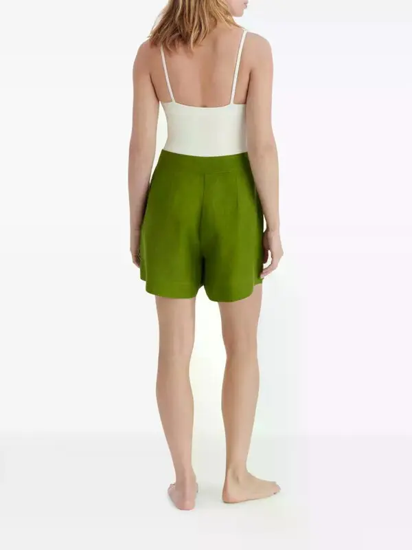 ERES Correct High-waisted Shorts - Green