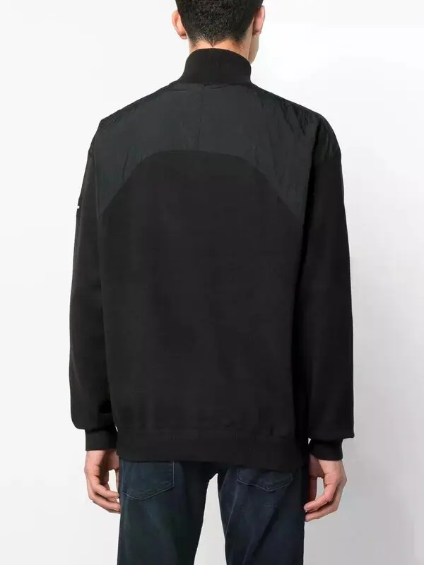 Calvin Klein Cotton-blend Quarter-zip Jumper