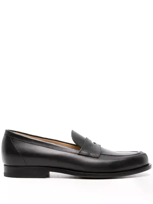 SCAROSSO Austin Leather Loafers