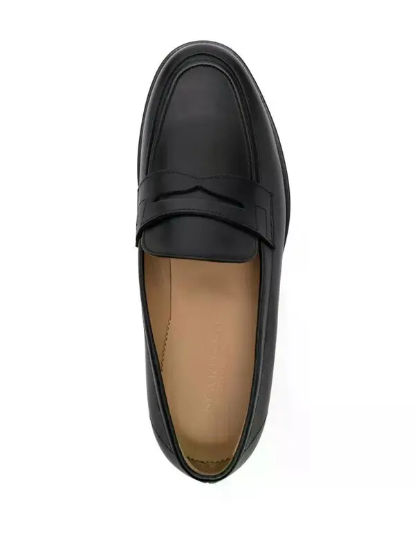 SCAROSSO Austin Leather Loafers