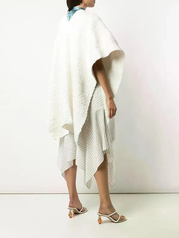 Voz Short-sleeve Cardi-coat - White