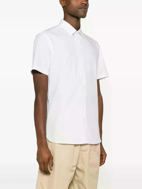 Burberry Embroidered Cotton Shirt
