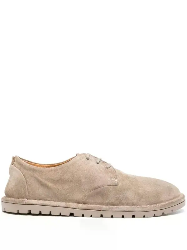 Marsèll Sancrispa Suede Derby Shoes - Grey