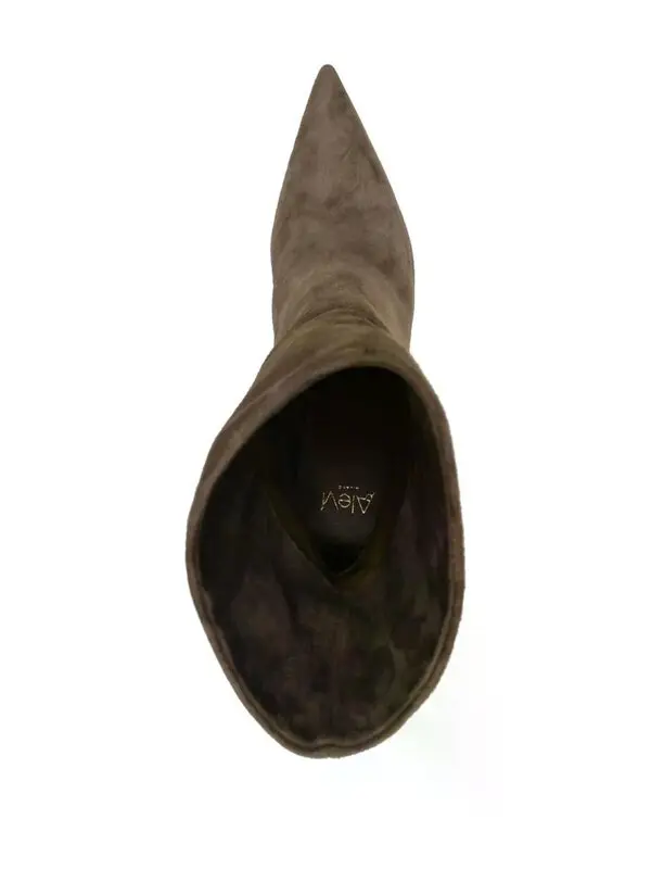 ALEVI MILANO 115mm Suede Wedge Boots