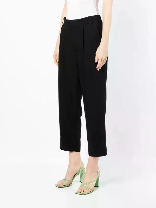 Vince Drapey Cropped-leg Trousers