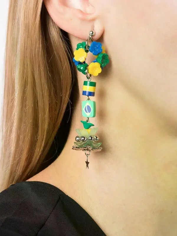 AMIR SLAMA Brazil Drop Earrings