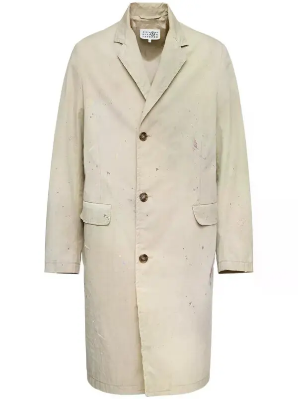 MAISON MARGIELA Paint-splatter Coat
