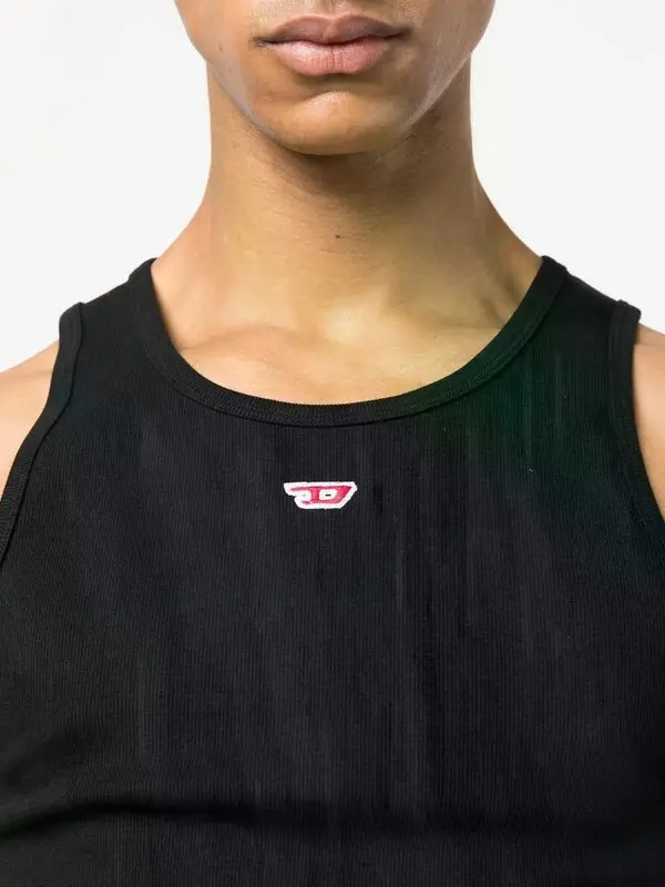 DIESEL® Logo Embroidered Tank Top