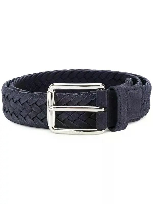 TOD'S Braided Belt - Blue