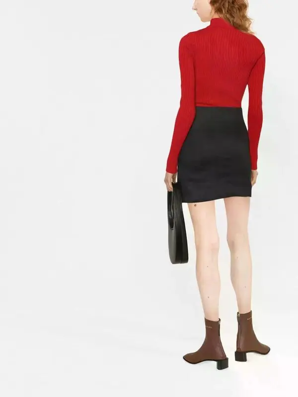 COURREGES Reedition Ribbed Sweater - Red