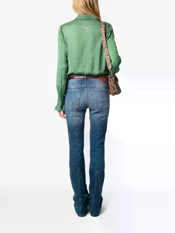 Zadig&Voltaire Thely Satin Shirt - Green