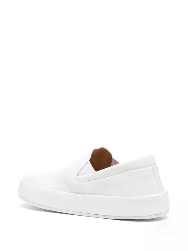 Marsèll Cassapelle Leather Sneakers - White