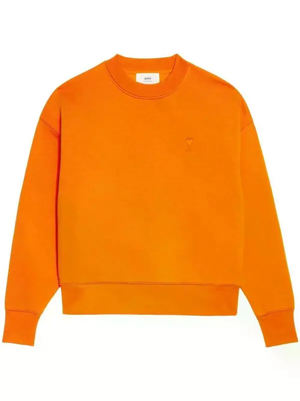 AMI Paris De Coeur Embroidered Sweatshirt