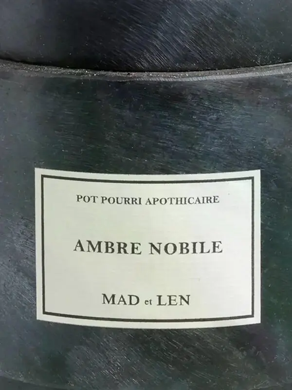 MAD ET LEN Ambre Nobile Monarchia Pot Pourri
