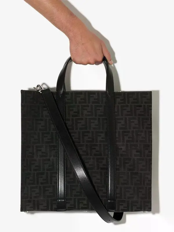 Fendi Ff-monogram Tote Bag