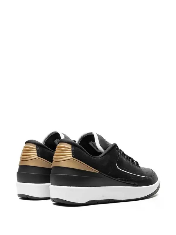 JORDAN 2 Lace-up Sneakers - Black