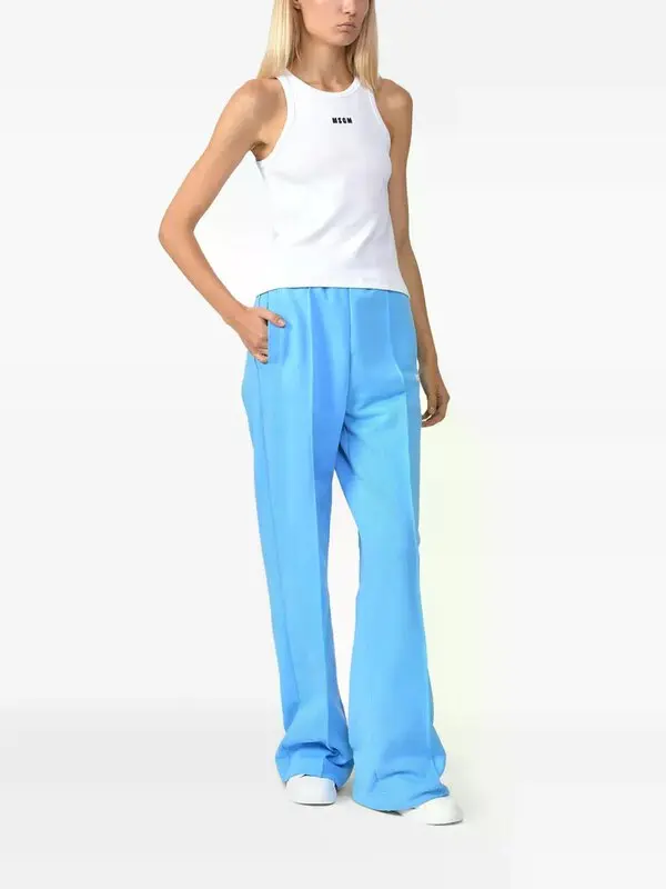 MSGM Racerback Ribbed Top