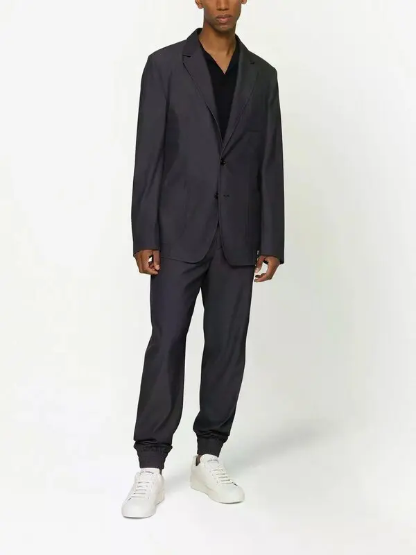 Dolce & Gabbana Portofino Virgin Wool Blazer - Blue