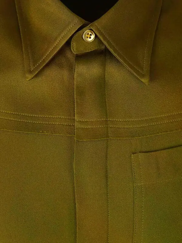AMI Paris Sleeveless Shirt - Green