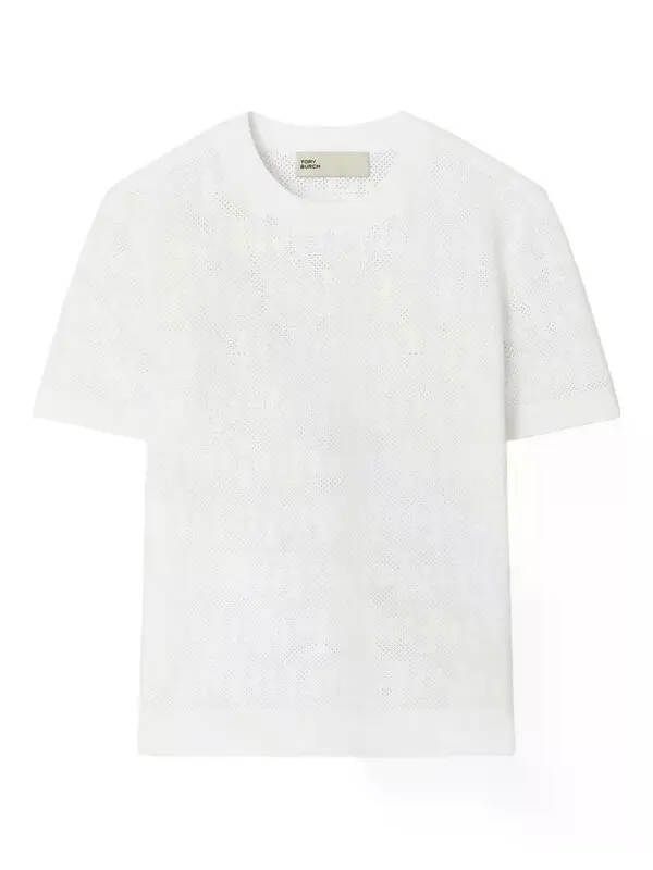 Tory Burch Patterned Short-sleeve Top