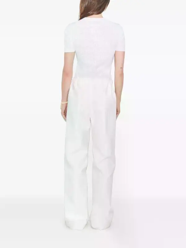 Tory Burch Patterned Short-sleeve Top
