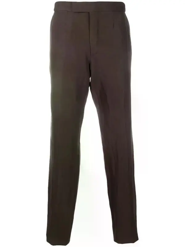 Zegna Mid-rise Tapered Trousers